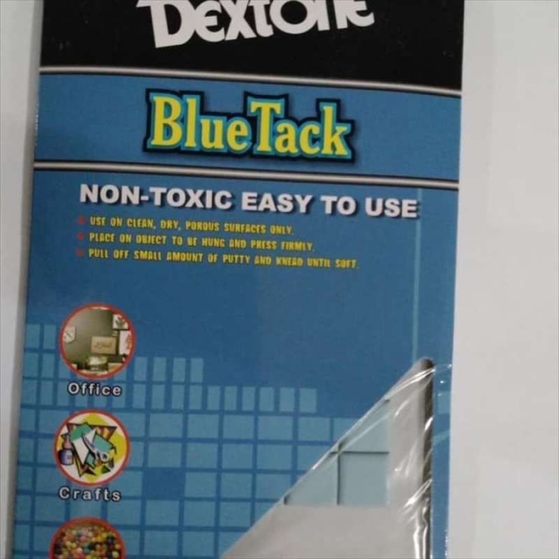 Promo Dextone Bluetack Blue Tack Lem Atk Lem Dextone Lem Pengganti Pin ...