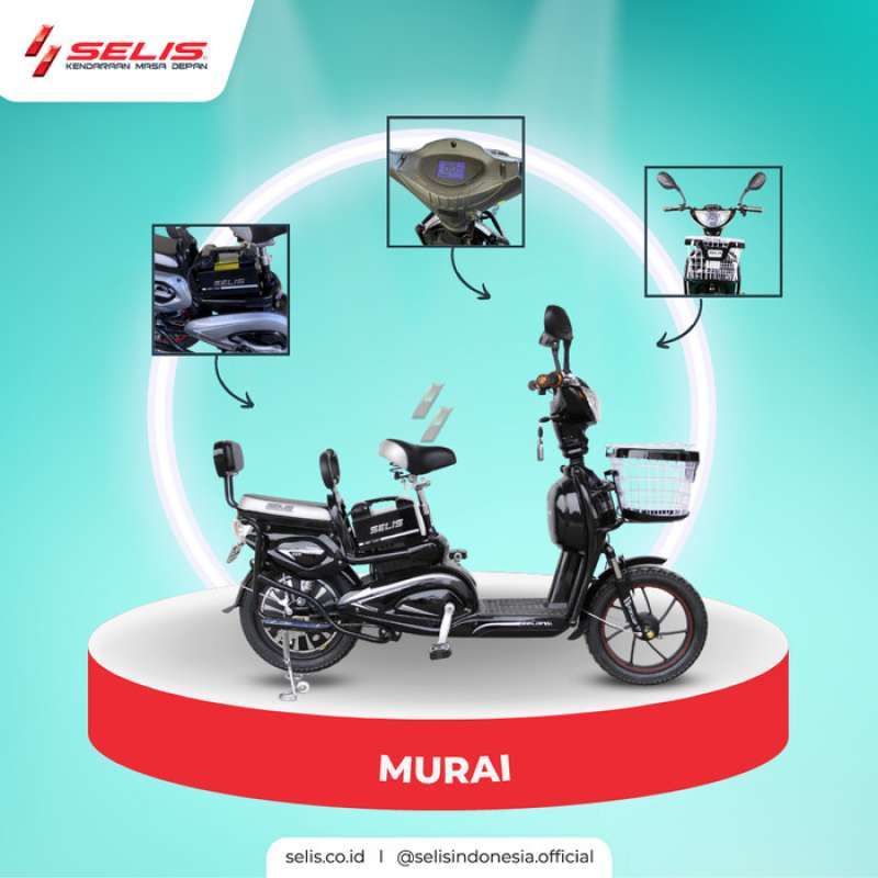 Jual Sepeda Listrik Selis Tipe Murai Di Seller Yesen Store Tick - Tegal ...
