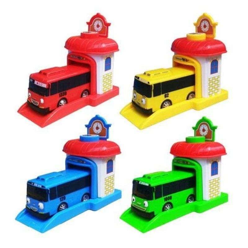 Jual Tayo Garasi Set / Bus Tayo Plus Garasi - Biru Di Seller Nanda Toys ...