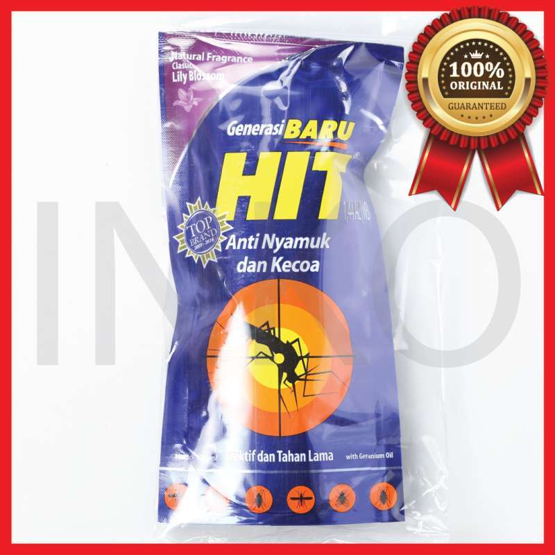 Jual HIT SPRAY OBAT NYAMUK CAIR CLASSIC LILY BLOSSOM REFILL POUCH 175ML ...