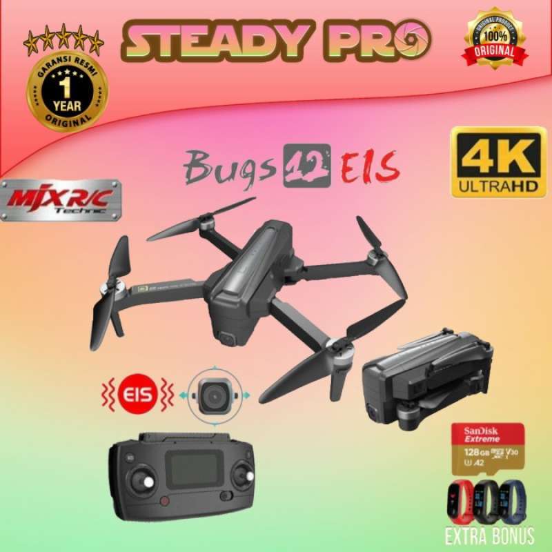 Jual Drone Mjx Bugs 12 Eis Wifi Gps 4k / Mjx Bugs 12 Eis 4k Brushless Wifi Di Seller Emma Store ...