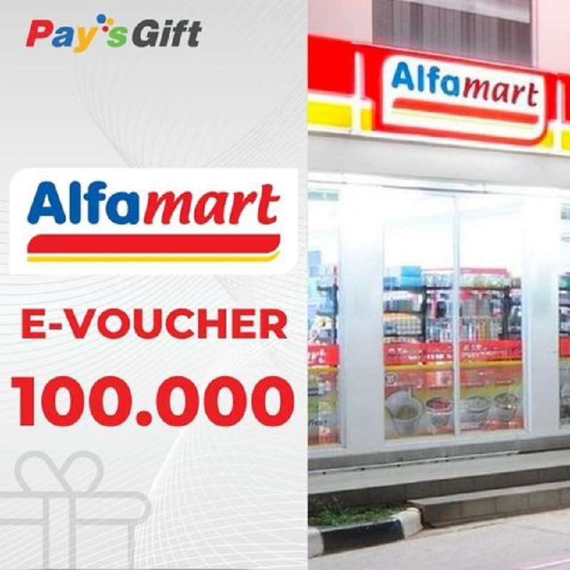 Jual [Paysgift] Voucher Digital Alfamart Value Rp 100.000 di Seller ...