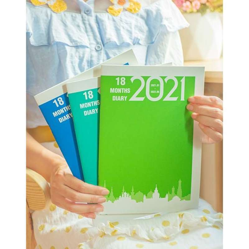Jual Jianwu Buku Diary Kalender Catatan Jurnal Harian Notebook Ukuran ...