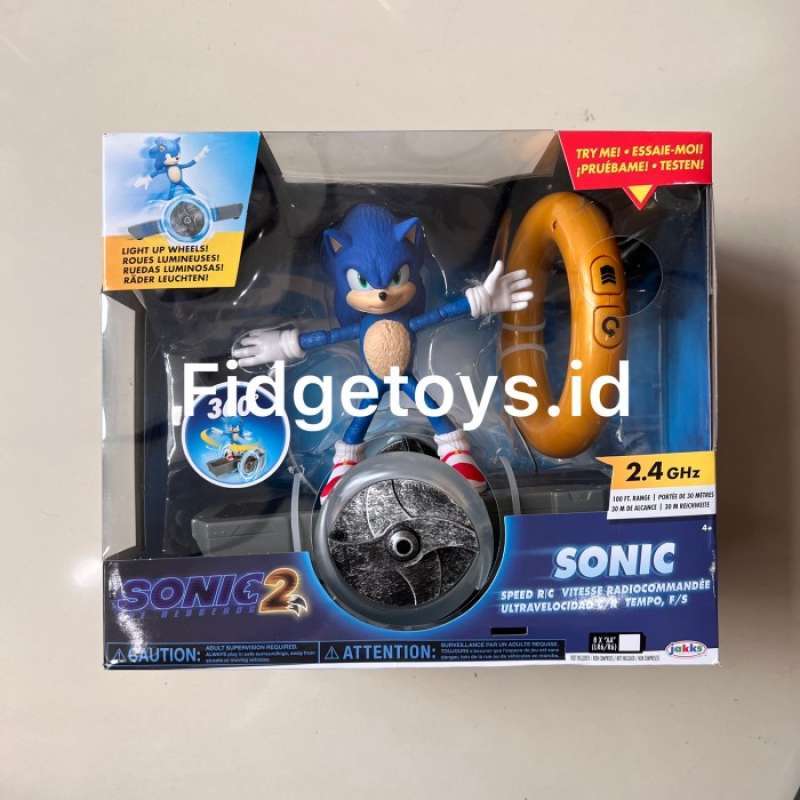 Promo SONIC THE HEDGEHOG SONIC 2 MOVIE - SONIC SPEED RC VEHICLE Diskon ...