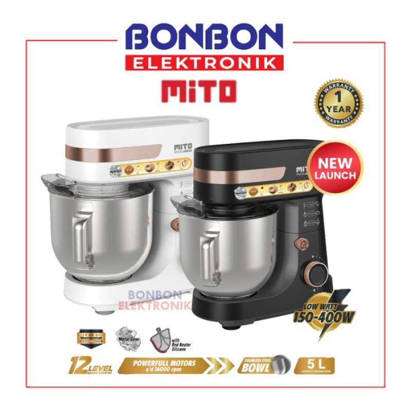 Jual Mito Stand Mixer Pico Mx 500 Pengaduk Adonan Kue 5 Lt / Mx500 / Mx ...