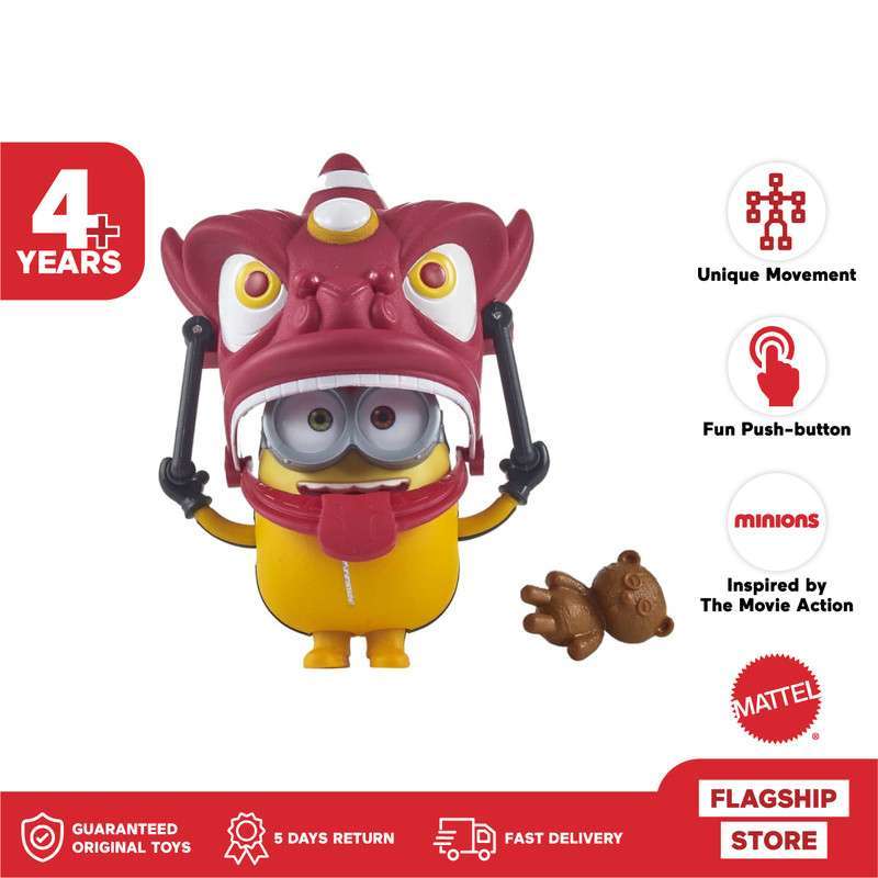 Jual Minions Dragon Head Bob - Mainan Action Figure Di Seller Mattel ...