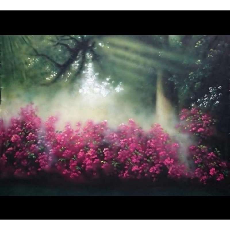 Promo Backdrop Background Foto Photo Motif Bunga Cantik Ukuran 3M X 2 ...