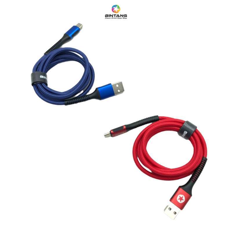 Jual KABEL DATA BT EKOR PANJANG TYPE C di Seller Toko Bintang Bali ...