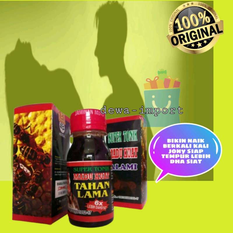Jual Madu Kuat Setamina Pria Makin Tegak Tahan Lama Original 2 Botol Di ...