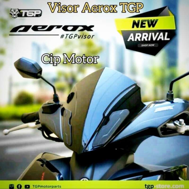 Jual VISOR AEROX 155 TGP AEROX OLD AEROX NEW CONNECTED 2021 2022 di ...