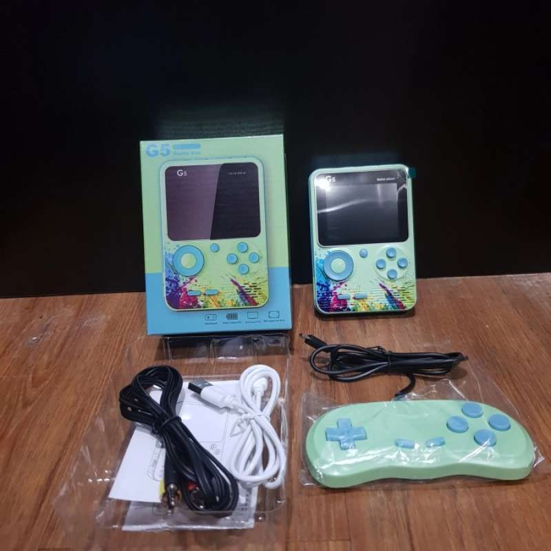 Promo Game Boy Box G5 / Game Digital System 3 Inch Full Color Green ...