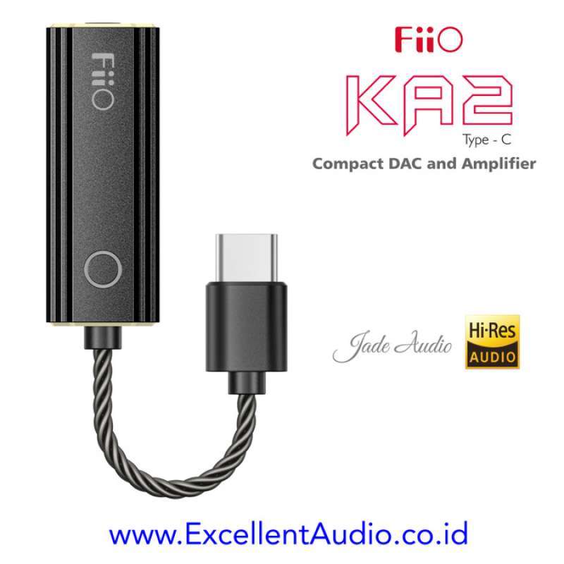 Promo FiiO KA2 KA-2 KA 2 Compact DAC and amplifier - Type-C Diskon 11% ...