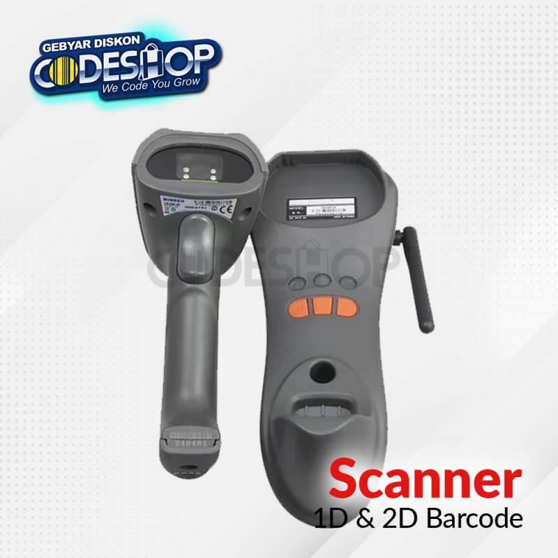 Promo Scanlogic Cs-3290 2d Scanner Barcode Wireless Usb Serial Rs-232 ...