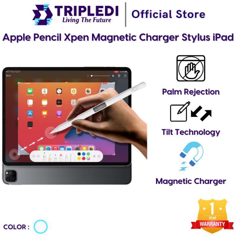 Jual TRIPLEDI Pencil Xpen Magnetic Wireless Charging USB Type C Stylus ...