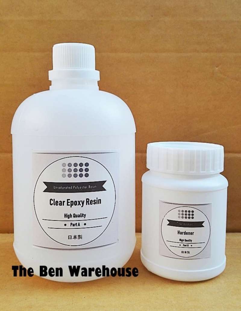 Promo Japan Epoxy Resin Set Bening Import 1Kg + Hardener 250Ml Diskon ...