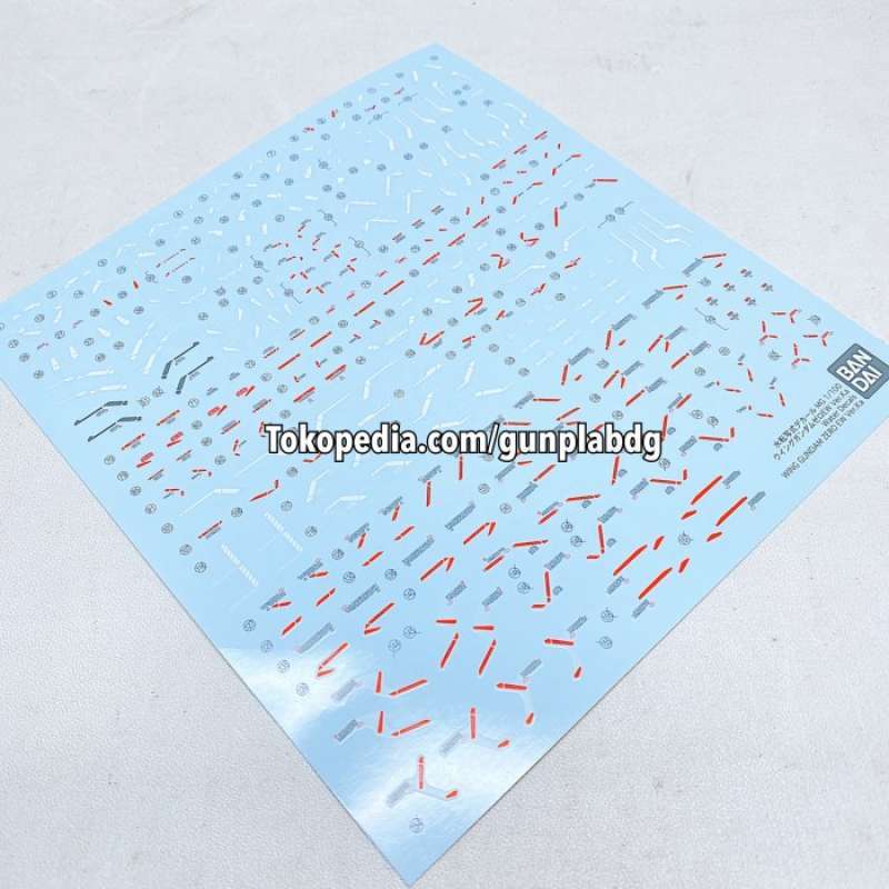 Promo Mg Gundam Wing Zero Custom Ver Ka Part Decal Diskon 23% di Seller ...
