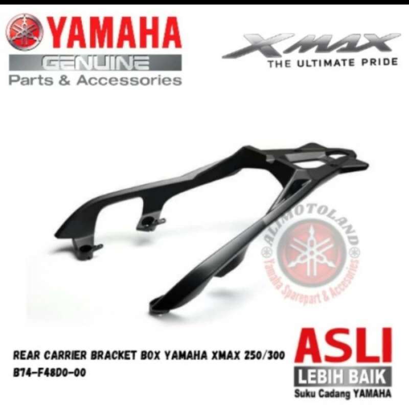Promo BRACKET BOX AKSESSORIS YAMAHA XMAX 250 ORIGINAL YAMAHA B74-F48D0 ...