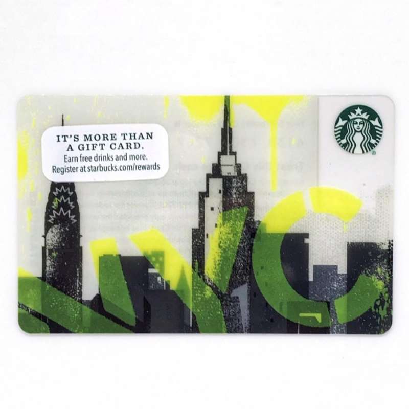 Jual New York City NYC Starbucks Card 2016 Empire State Building Kartu ...