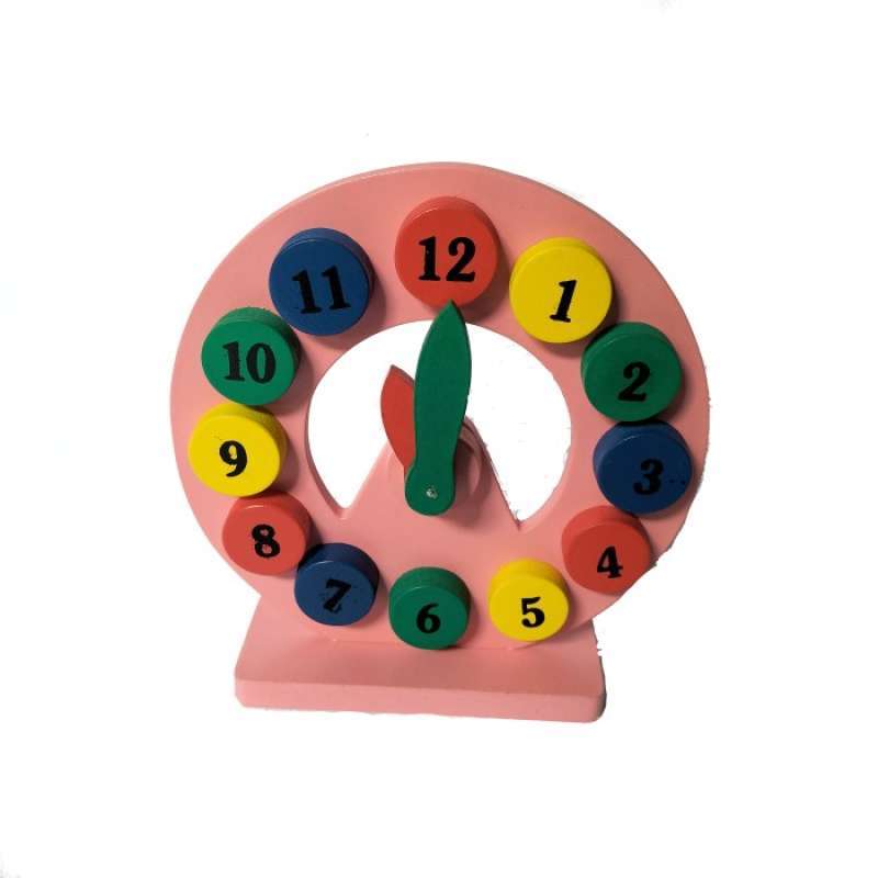 Jual Mainan Edukatif / Edukasi Anak Balok Kayu Ape Tk Paud Sni, Jam ...