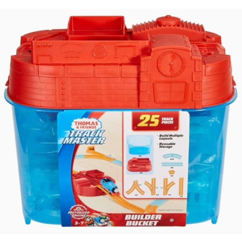 Promo Thomas & Friends Fisher-Price Trackmaster Builder Bucket 25 ...