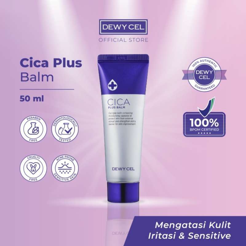 Promo Dewycel Cica Plus Balm Centella Asiatica Cream - 50ml Diskon 29% ...