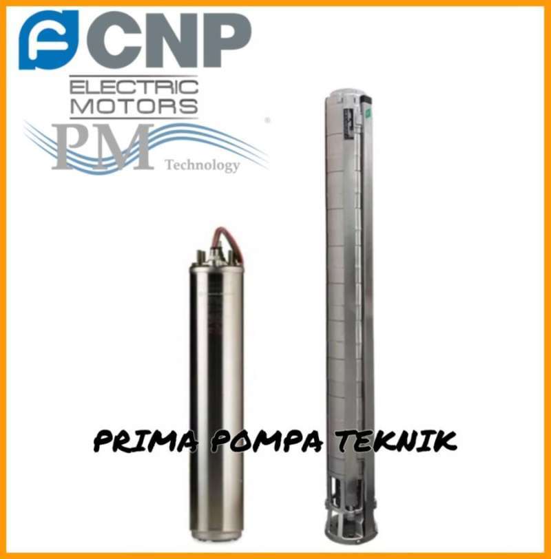 Jual Pompa Air Satelit Submersible CNP SJ 5-17 Motor PM TECH 1,5 KW 2 ...