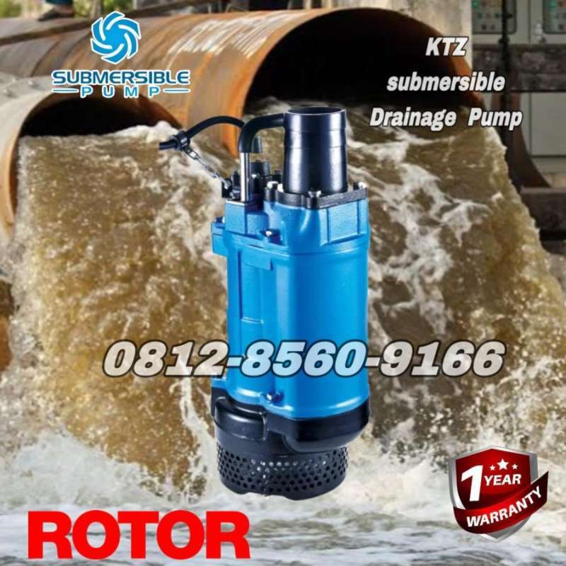 Jual Pompa Celup Air Kotor Lumpur Rotor KTZ22.2 3HP Model Tsurumi KTZ22.2 di Seller PRIMA POMPA ...