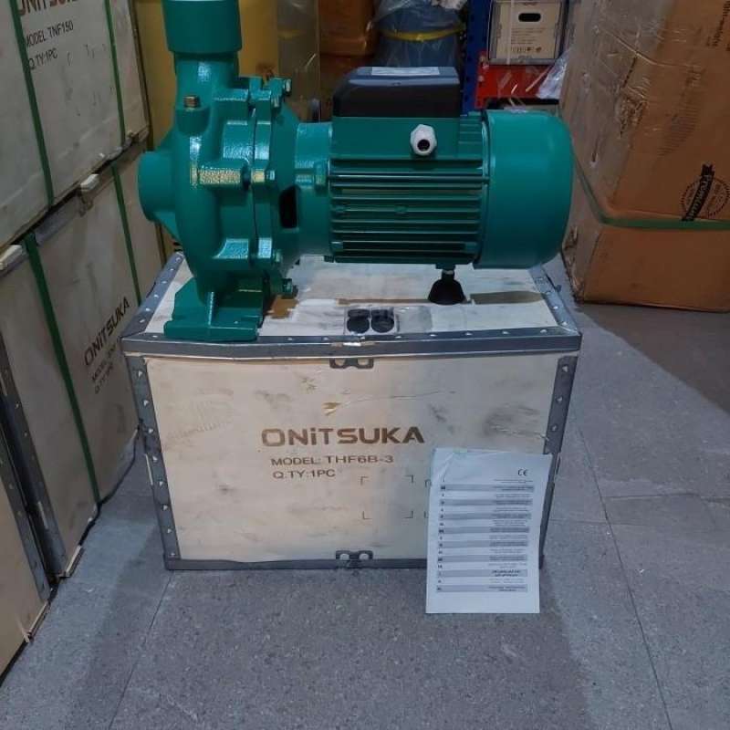 Jual Pompa Centrifugal Onitsuka Thf 6b-3 380v 2 Inci Pompa Kapasitas ...