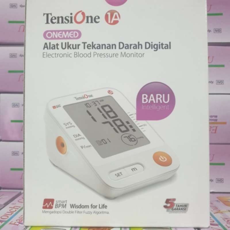 Jual Tensimeter Digital Onemed Dengan Suara 1A Tensione Alat Tensi ...