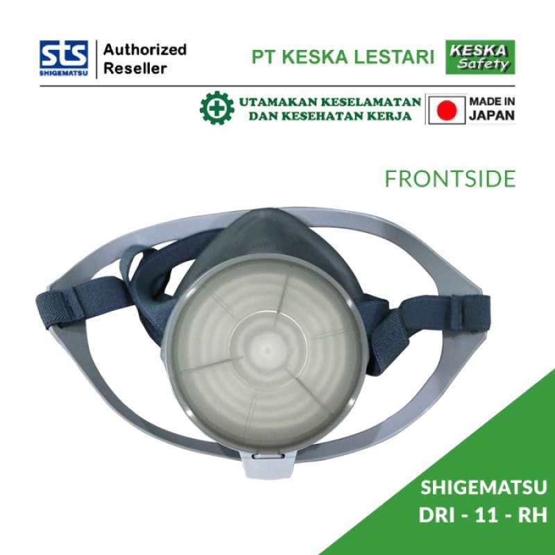Jual Replaceable Dust Respirator Shigematsu DRI - 11 - RH / Safety Mask ...