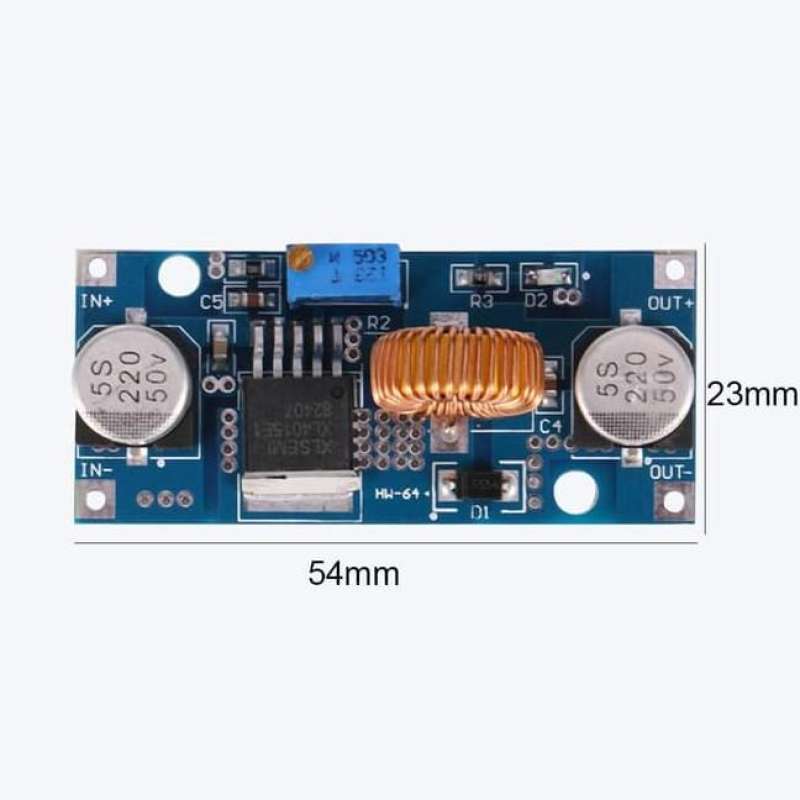 Jual Xl4015 Adjustable 5a Dc-dc Step Down Mbr Di Seller Mars Gama ...