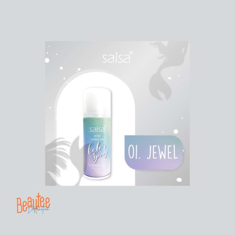 Jual Salsa Instant Mermaid Hair Color Spray | Semir Rambut Temporary ...