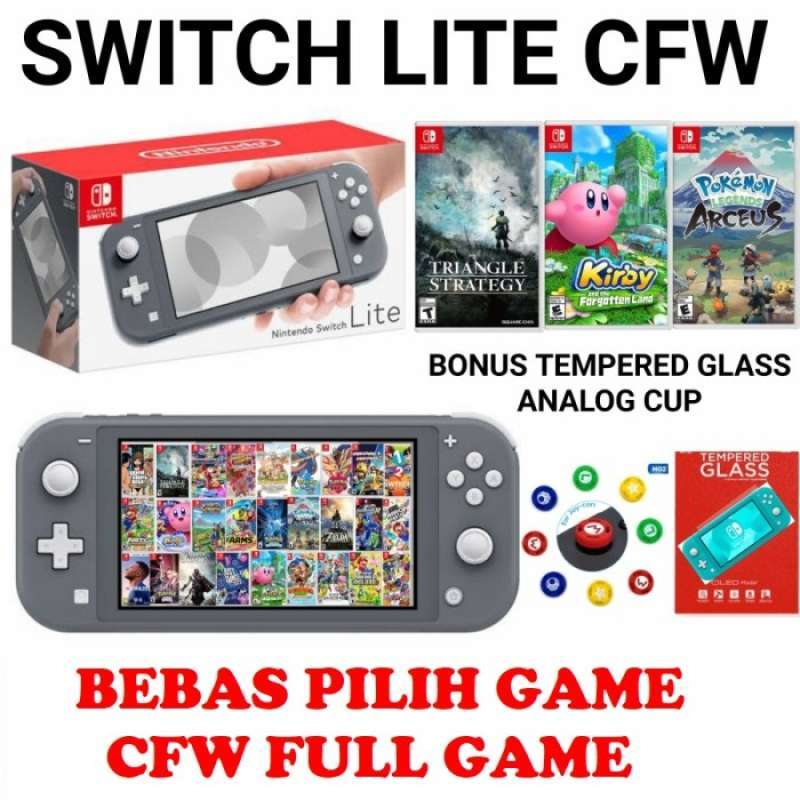 Promo NINTENDO SWITCH LITE CFW FULL GAME SWITCH LITE CONSOLE Diskon 33% di Seller Emma Store ...