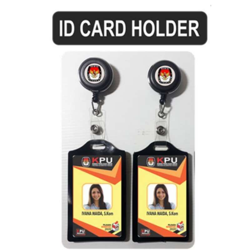 Jual Custom Lanyard Printing +id Card Kpu-ppk-pps ( Paket Termurah ...