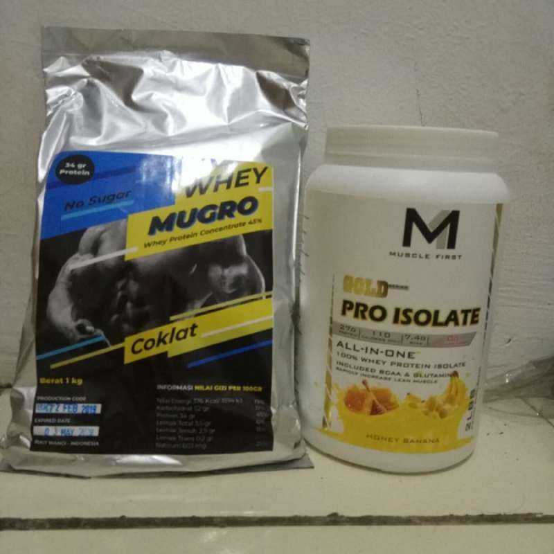 Jual Whey Protein Concentrate (bonus Galon Susu 2lbs Seharga Rp 15.000 ...