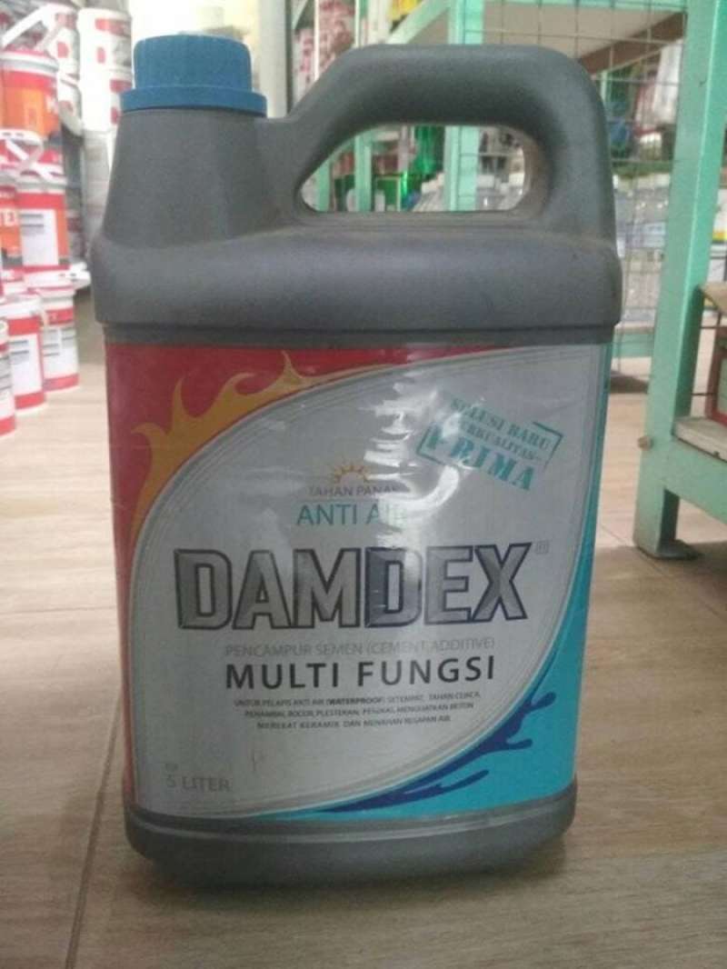 Jual Damdex 5 Liter Pengeras Beton Campuran Beton Semen Obat Cor ...