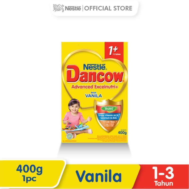 Jual Dancow 1+ vanila 400g EXP JULI 2023 di Seller Amiinah Shop ...