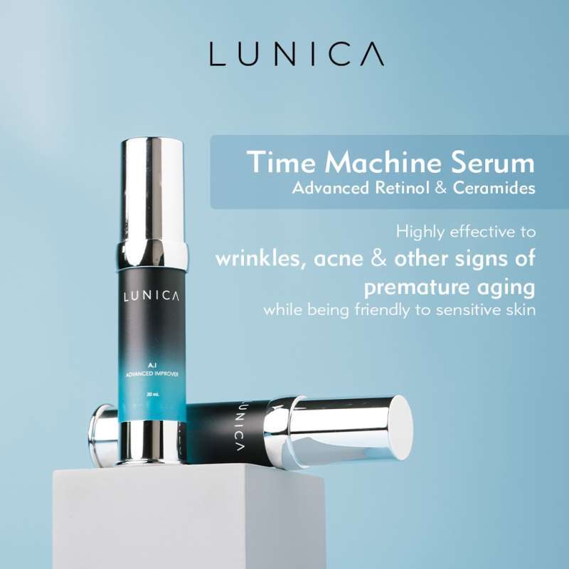 Promo Advanced Retinol LUNICA - Advanced Improver (Anti Aging, Kerutan, Jerawat, Hiperpigmentasi ...