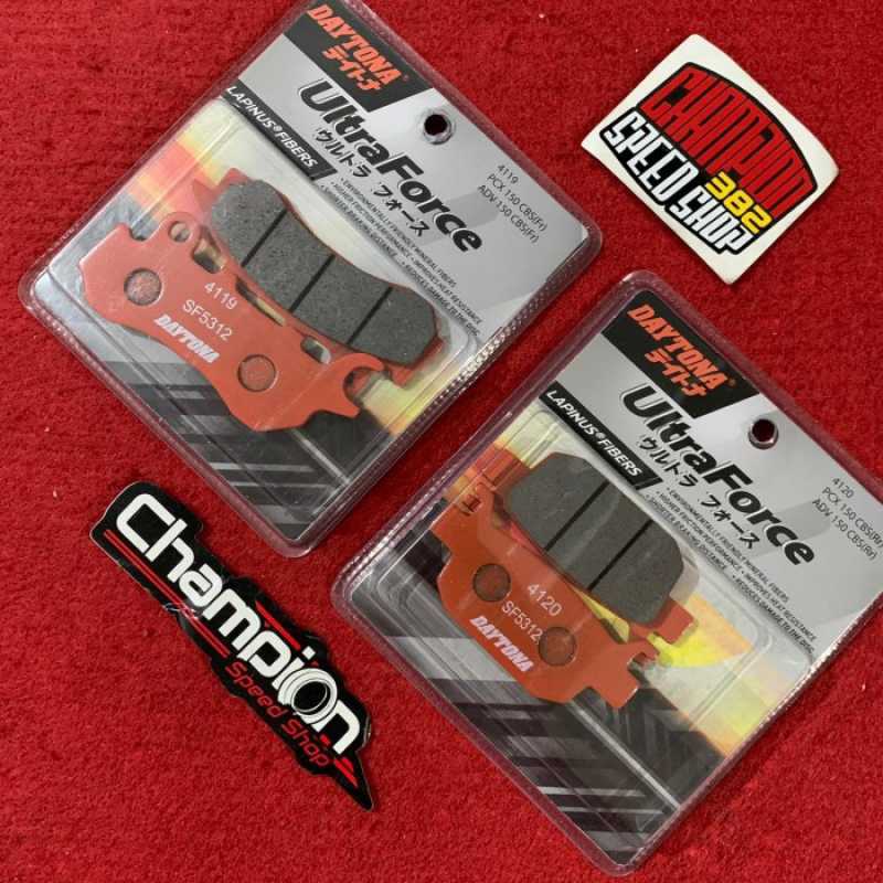 Promo Kampas Rem Depan Belakang Daytona Lapinus Fibers Honda Adv 150 ...