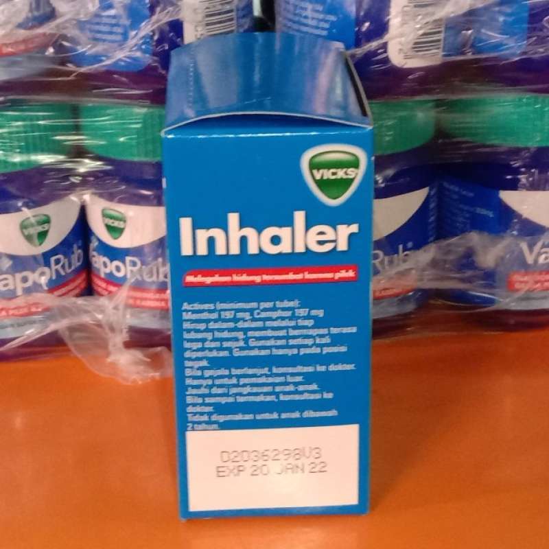 Jual Vicks Inhaler Box Isi 6 Tube Di Seller Afifah Tick - Tegal Parang ...