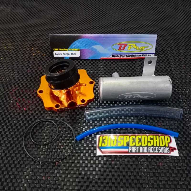Jual Intake intek manipoll brpo ukuran 28MM Gold ninja 150 R/RR di ...