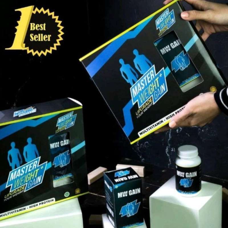 Jual Master Weight Gain Penggemuk Badan Official Original Terbaik Extra ...
