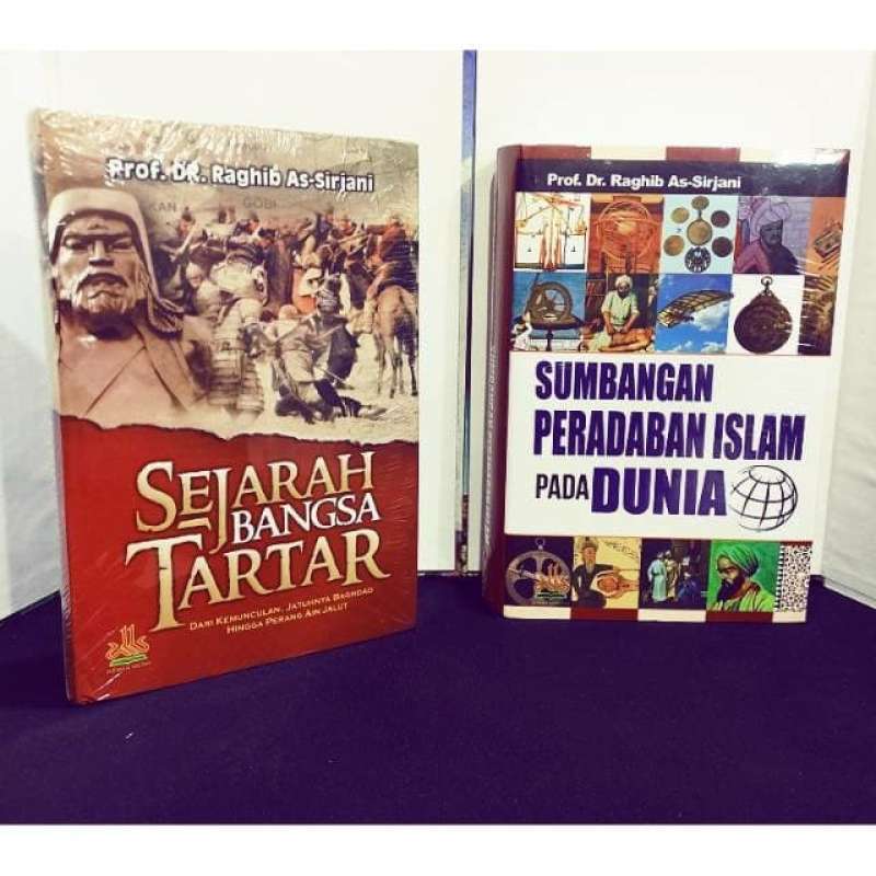 Jual Paket Buku Raghib As Sirjani Sejarah Bangsa Tartar Sumbangan Peradaban di Seller Ken Book ...