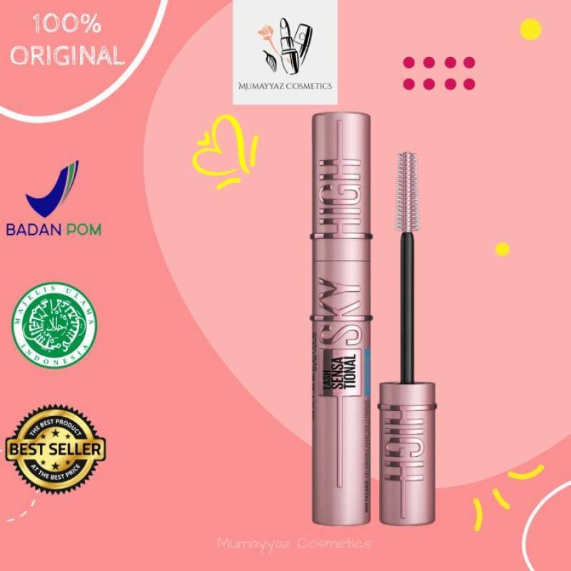 Jual Maskara Maybelline Sensational Sky High Waterproof Mascara di ...