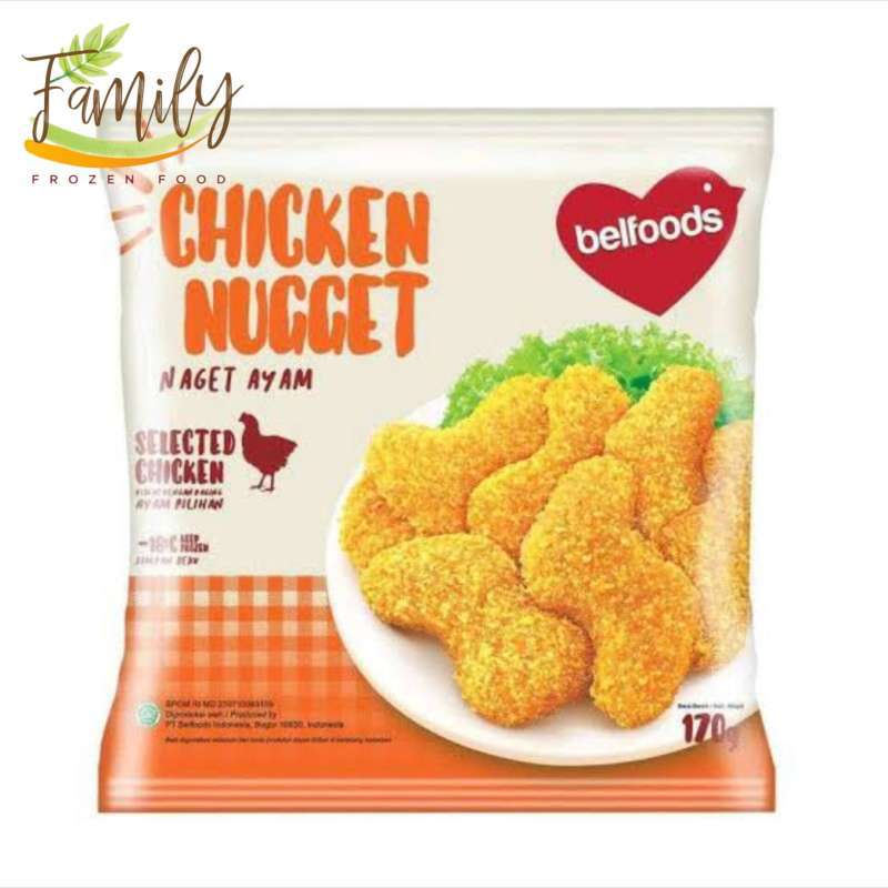 Jual Belfoods Chicken Nugget Sp 170gr Frozen Food di Seller Family ...