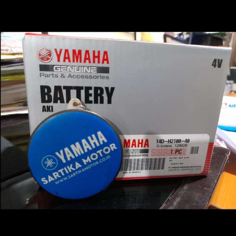 Jual Original Battery Assy GTZ4V ( Accu ) Yamaha Mio M3 / Soul GT di ...