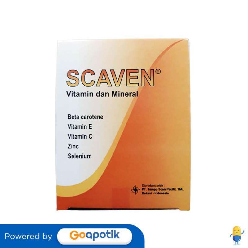 Jual SCAVEN BOX 50 KAPLET di Seller Apotek Duta Farma II - Kota ...