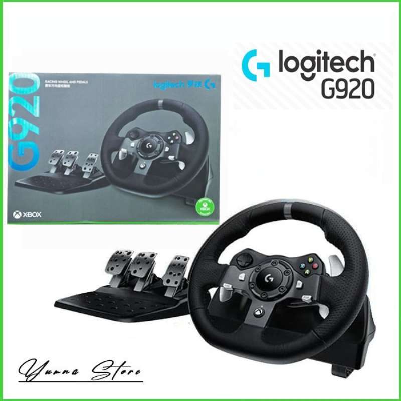 Jual LOGITECH G920 DRIVING FORCE RACING WHEEL FOR XBOX ONE / PC di ...