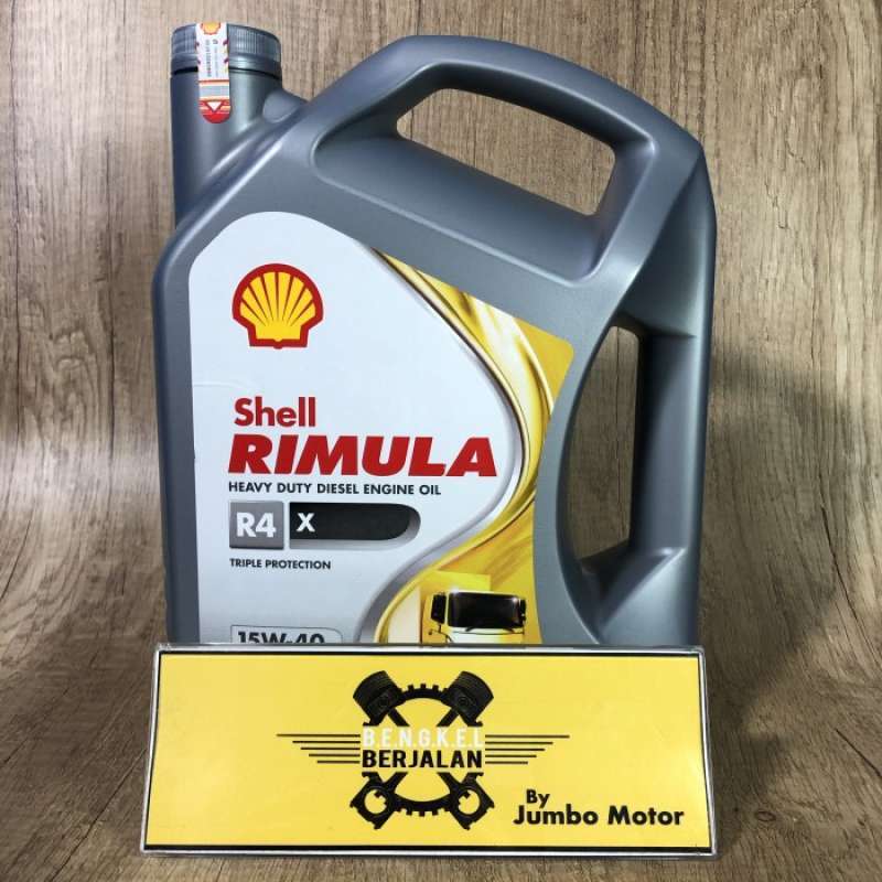 Jual Oli Mesin Shell Rimula 15W-40 5 Liter - Oli Mobil Diesel di Seller ...