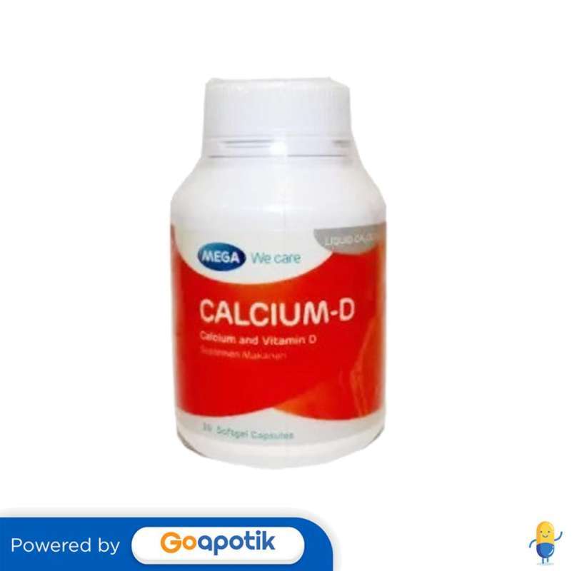 Jual Mega We Care Calcium D Botol 30 Kapsul Di Seller Apotek Bona 1 ...